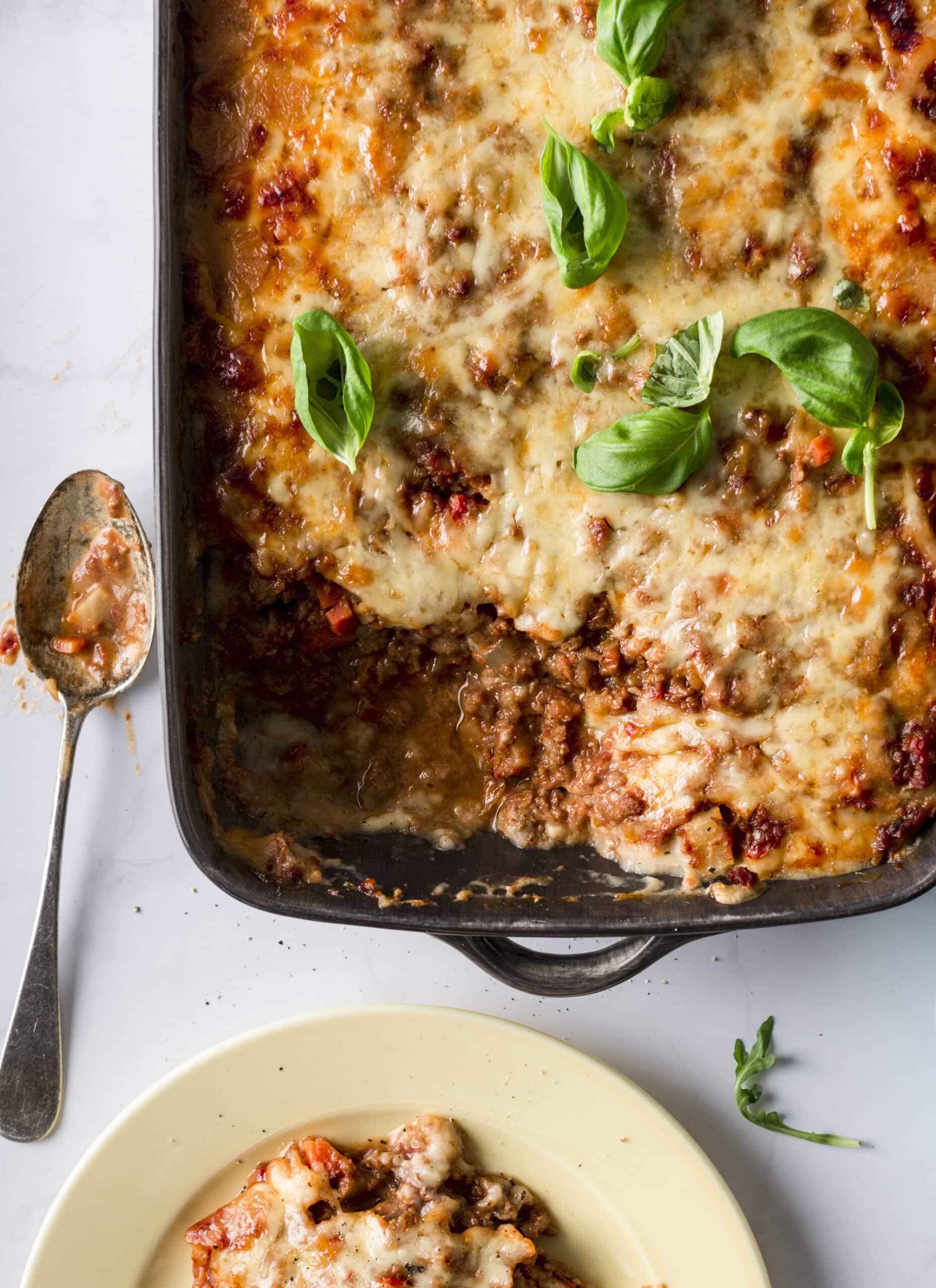 Klassisk knallgod lasagne - Vegetarentusiast.no